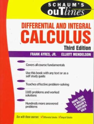 ISBN 9780070026629 - Schaum's Outline of Calculus by Elliot Mendelson ...
