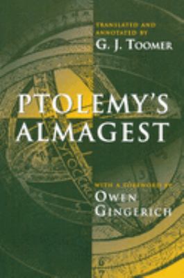 Ptolemy's "Almagest" by Claudius Ptolemy, Ptolemy, G. J. Toomer ...