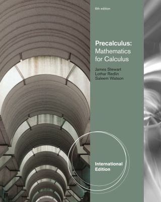 ISBN 9780840068866 - Precalculus : Mathematics for Calculus by Saleem, Stewart, James, Redlin ...