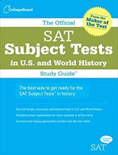 The Official SAT Subject Tests in U.S. History and World History ...