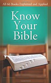 Know Your Bible: All 66 Books Explained and Applied | MyEnglishGuide.com